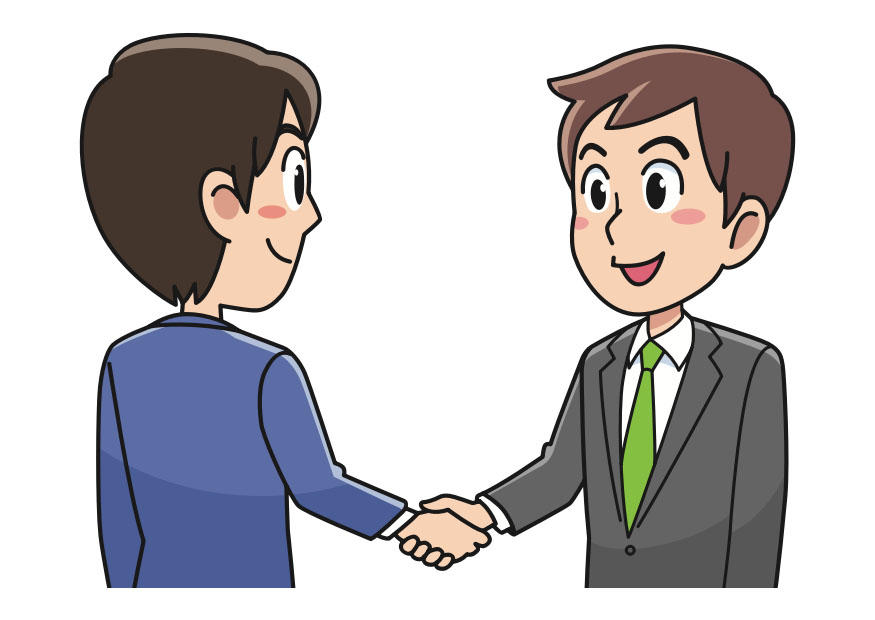 Imagen de darse la mano Para Imprimir - Img 30336