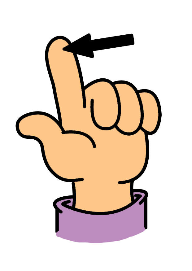 Imagen de dedo Para Imprimir - Img 26948