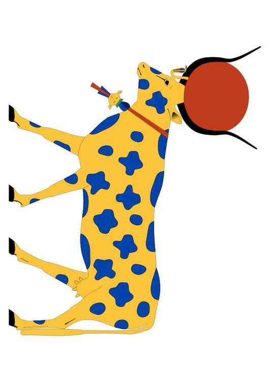 Imagen Hathor - vaca - Imágenes Para Imprimir Gratis - Img 9846