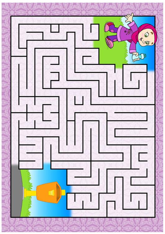 Imagen de laberinto Para Imprimir - Img 22084