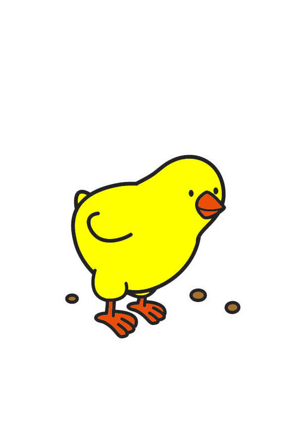 Imagen de pollito Para Imprimir - Img 21379