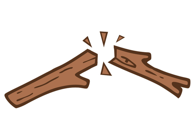 Imagen de rama rota Para Imprimir - Img 29168