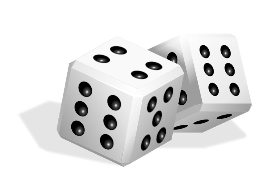 Dibujo de dados Para Colorear - Img 27908