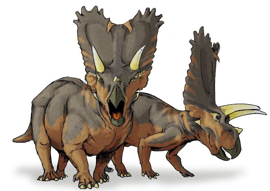 Imagen de Dinosaurio pentaceratops Para Imprimir - Img 7616