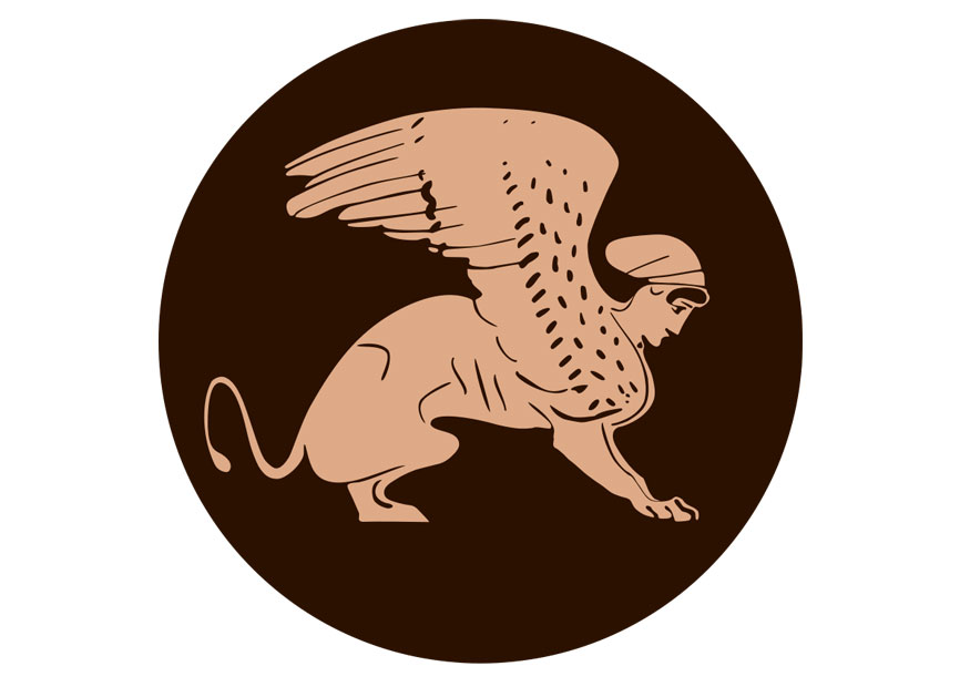 Imagen de esfinge griega Para Imprimir - Img 28056