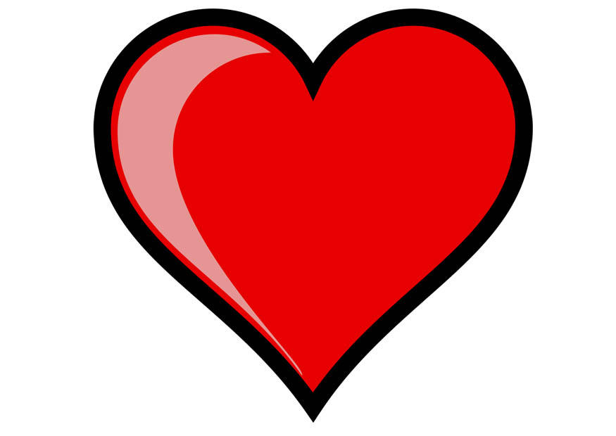 Imagen de Corazón Para Imprimir - Img 15737